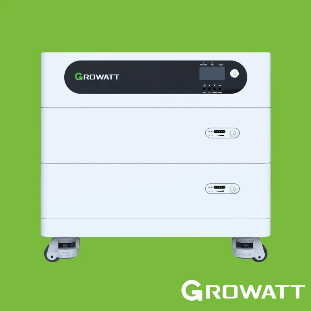 Growatt Solar Generator 6000 ES 6kW Inverter + 10kWh Battery Bundle ...